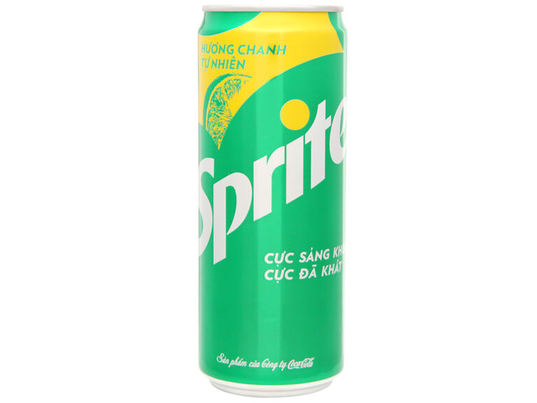 Thùng 24 lon nước ngọt Sprite hương chanh 330ml l SIÊU THỊ HOA BA