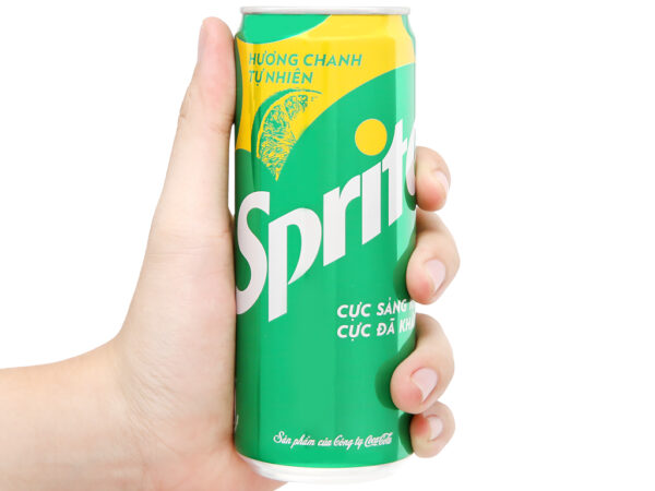 Thùng 24 lon nước ngọt Sprite hương chanh 330ml l SIÊU THỊ HOA BA