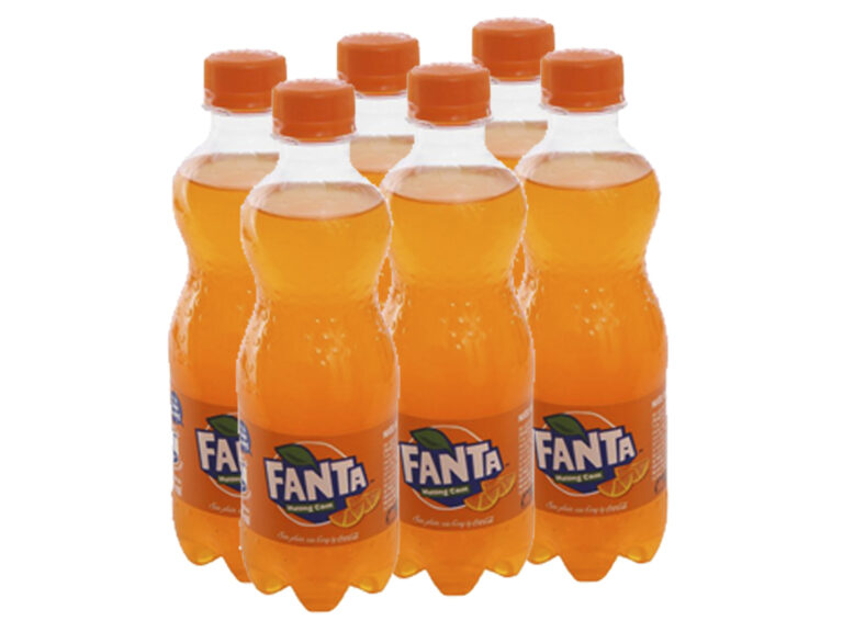 Chai nước ngọt Fanta hương cam loại 390ml | Siêu thị Hoa Ba