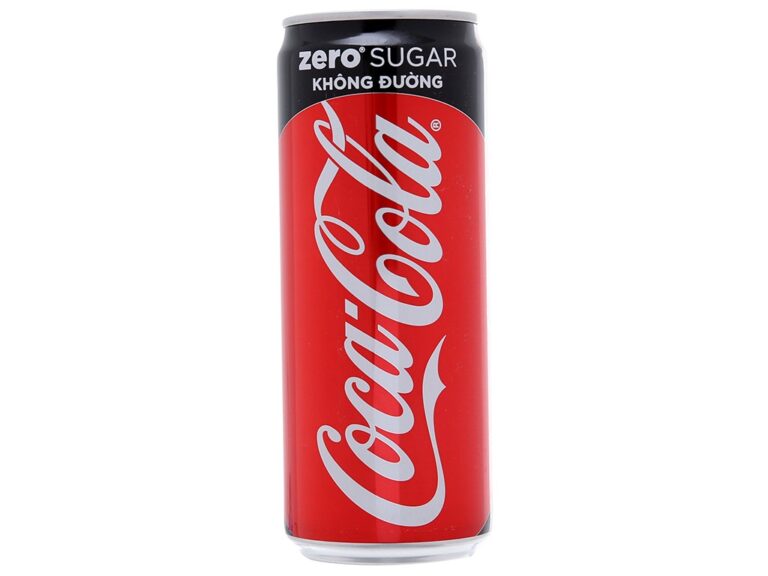 Thùng 24 lon nước ngọt Coca Cola Zero 330ml