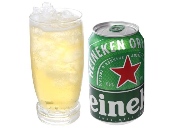 6 lon bia Heineken 330ml