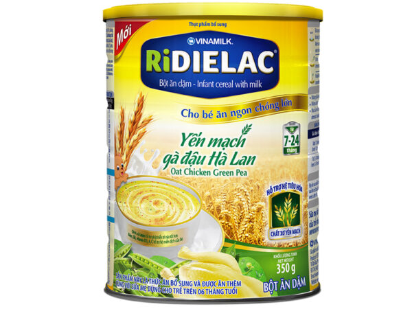 Bột Ridielac yến mạch đậu HL 350g