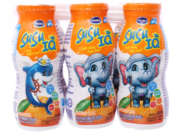 Sữa Susu lọ cam 80ml
